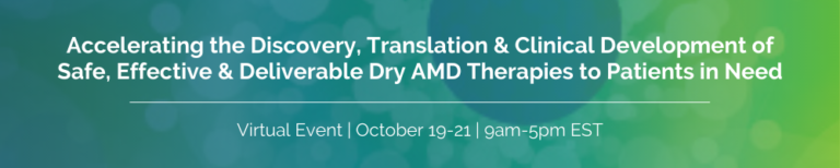 Dry AMD Therapeutic Development Summit | October 19-21, 2021